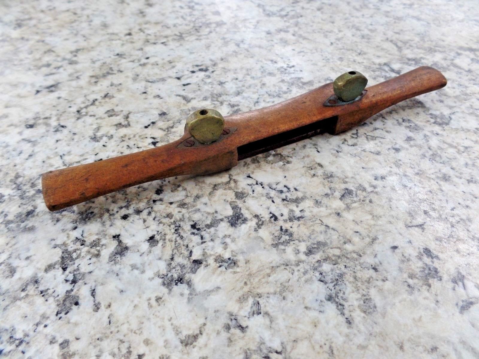 Vintage Wooden Spoke Draw Plane -- Antique Price Guide Details Page