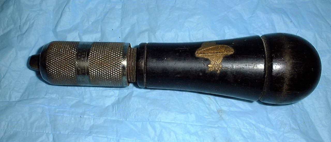 Antique 1868 Miller Falls Hand micro chisel punch awl rasp set ...