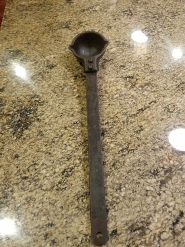 Antique Cast Iron Lead Mold Ladle Dipper -- Antique Price Guide Details ...