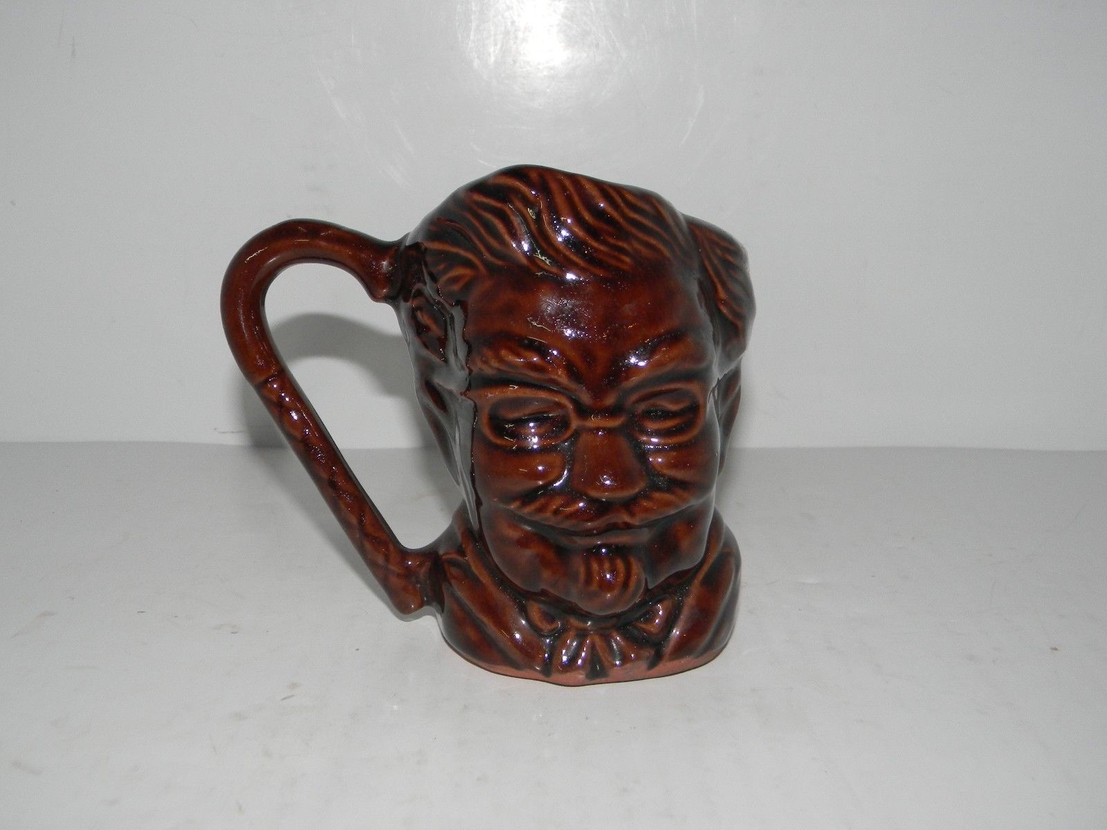 KFC Colonel Sanders Vintage 70''s Coffee Cup Mug Cane Handle Glazed ...
