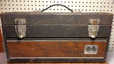 CRAFTSMAN VTG Wood panelling package Checkered Rally Racing Flags 18 ...