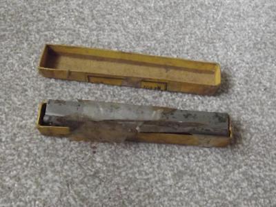 CHESTERMANS VINTAGE 6" BOXED METAL KEY SEAT RULE NO 802 ESTATE CLEARED ...