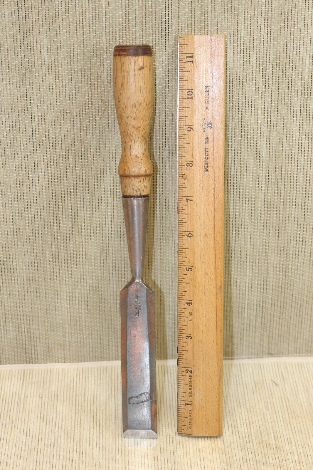 Old tools VINTAGE 1" CRAFTSMAN BEVEL EDGE SOCKET CHISEL -- Antique ...