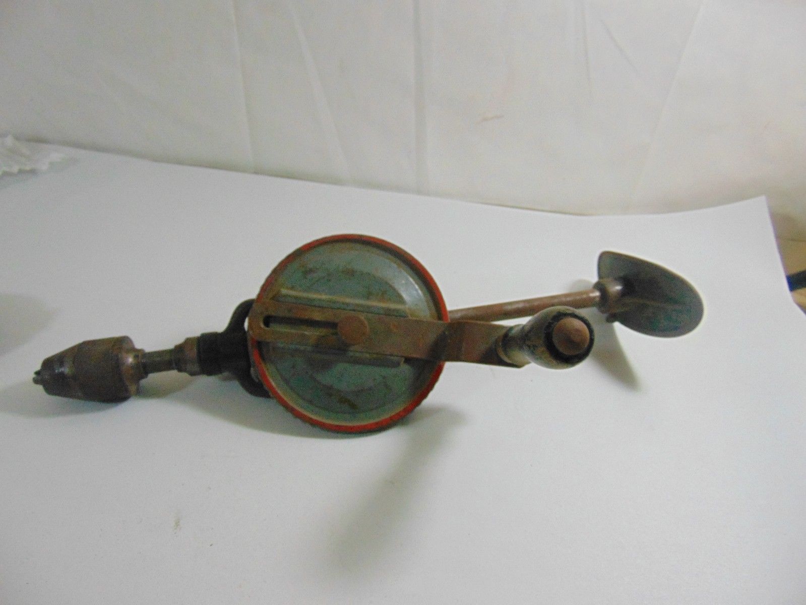 Rare Lakeside Vintage Estate Manual Hand Chest Press Brace Drill / NR ...