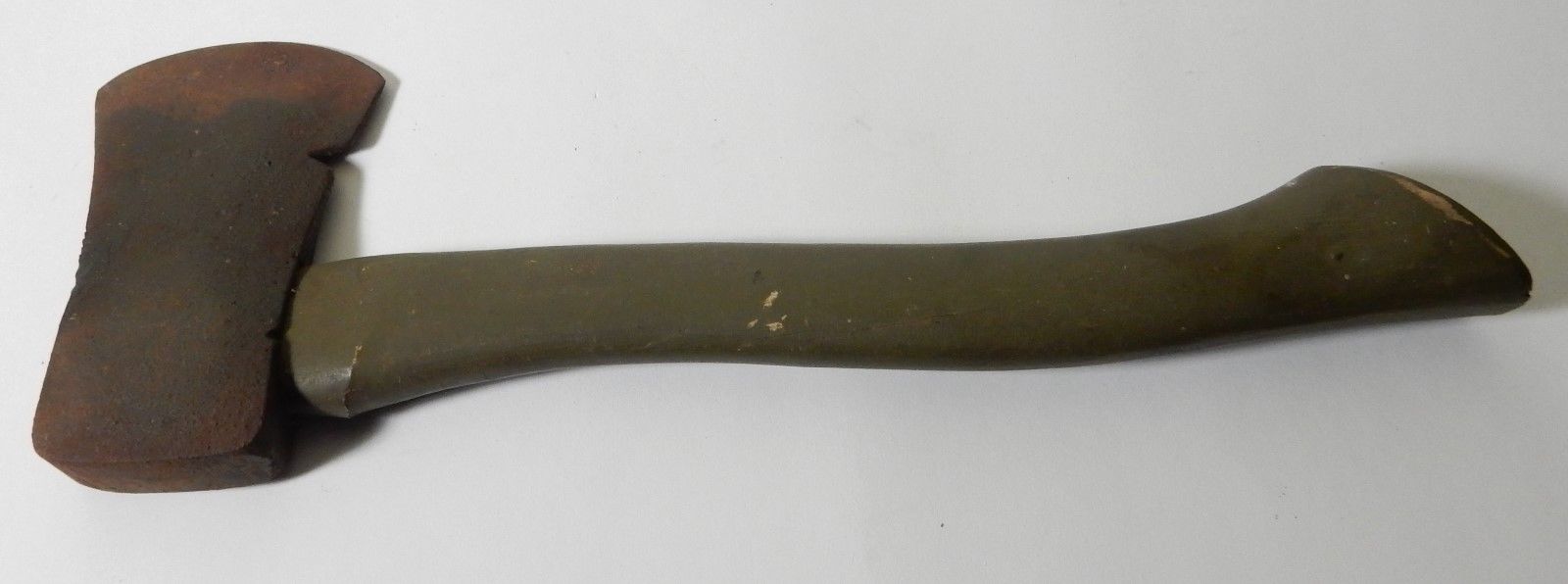 WWII US MILITARY GREEN HATCHET -- Antique Price Guide Details Page