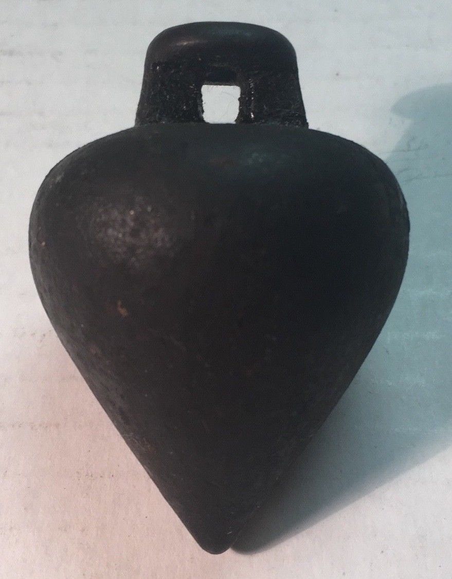 Vintage Cast Iron 9.5oz Plumb Bob -- Antique Price Guide Details Page