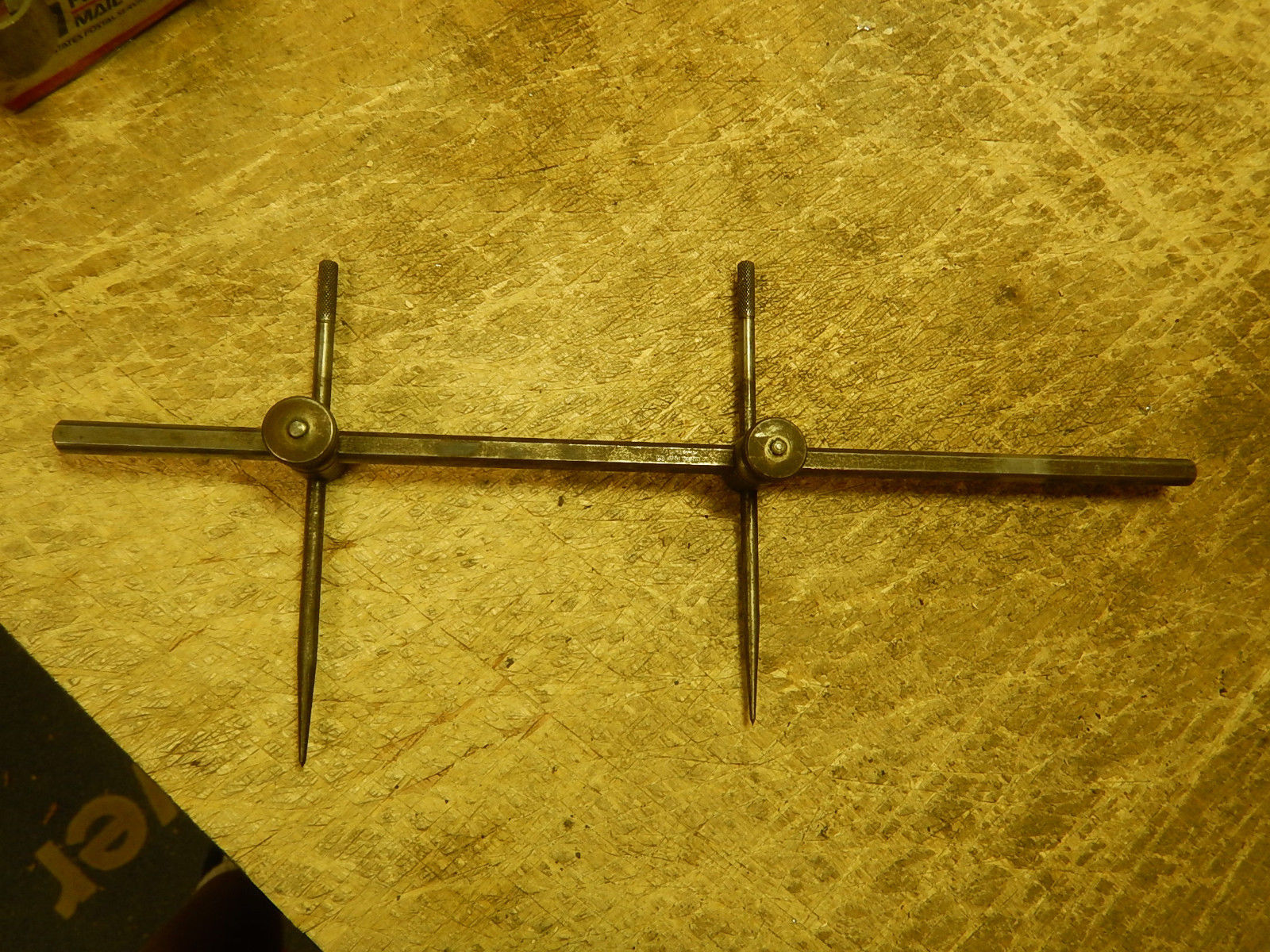 VINTAGE UNION TOOL BEAM COMPASS MACHINIST TOOLING -- Antique Price ...