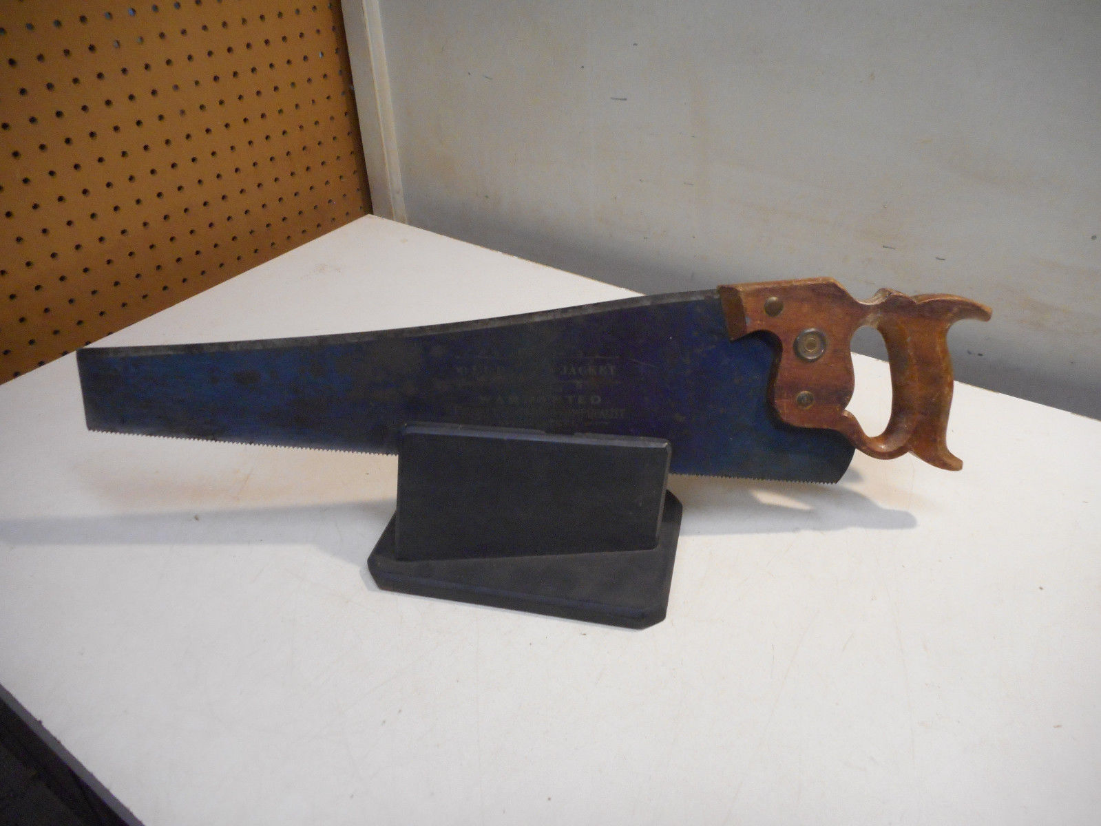 L517- Vintage Blue Jacket No. 613 Hand Saw 10 pt Quaker City Saw Phila ...