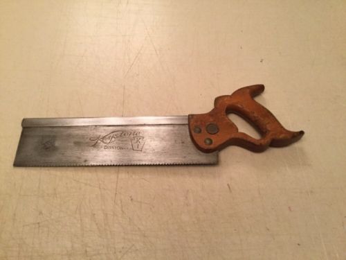 Vintage DISSTON KEYSTONE K-1 Back Saw Mitre Box Saw 12" 13ppi ...