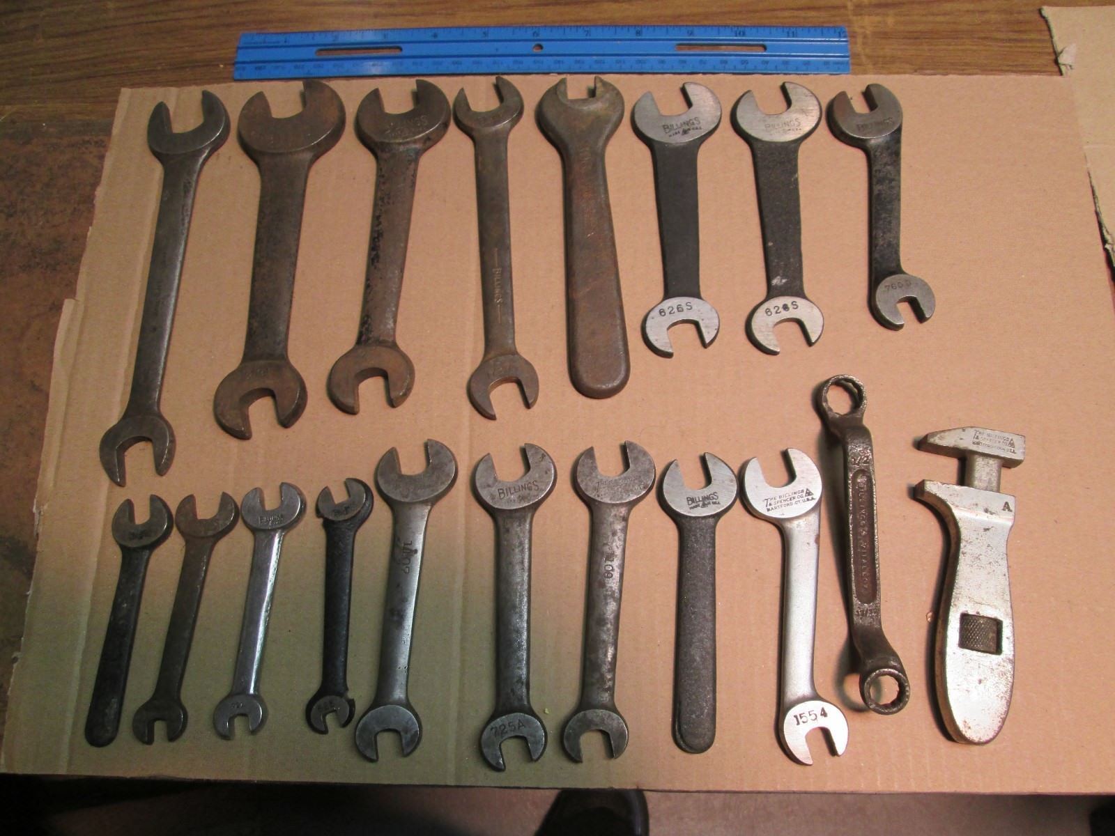 VINTAGE BILLINGS WRENCHES -- Antique Price Guide Details Page