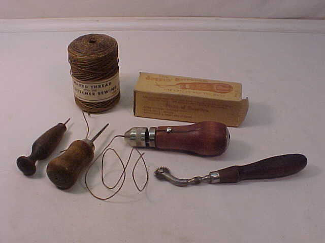 Vintage Awl in box, new thread, 3 other tools -- Antique Price Guide ...