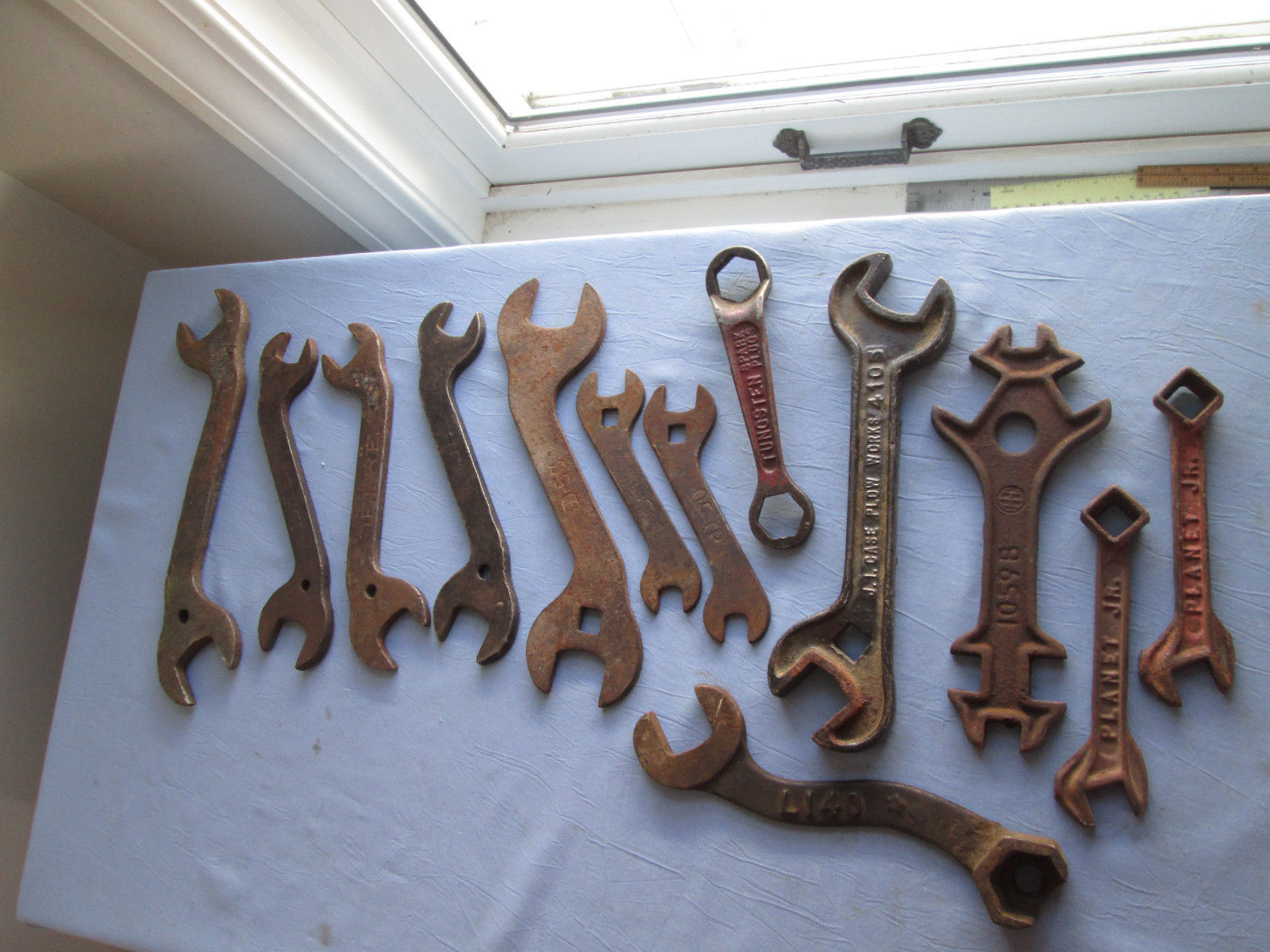 Vintage John Deere Etc.Tractor Wrenches Lot (13) Nice No Reserve ...