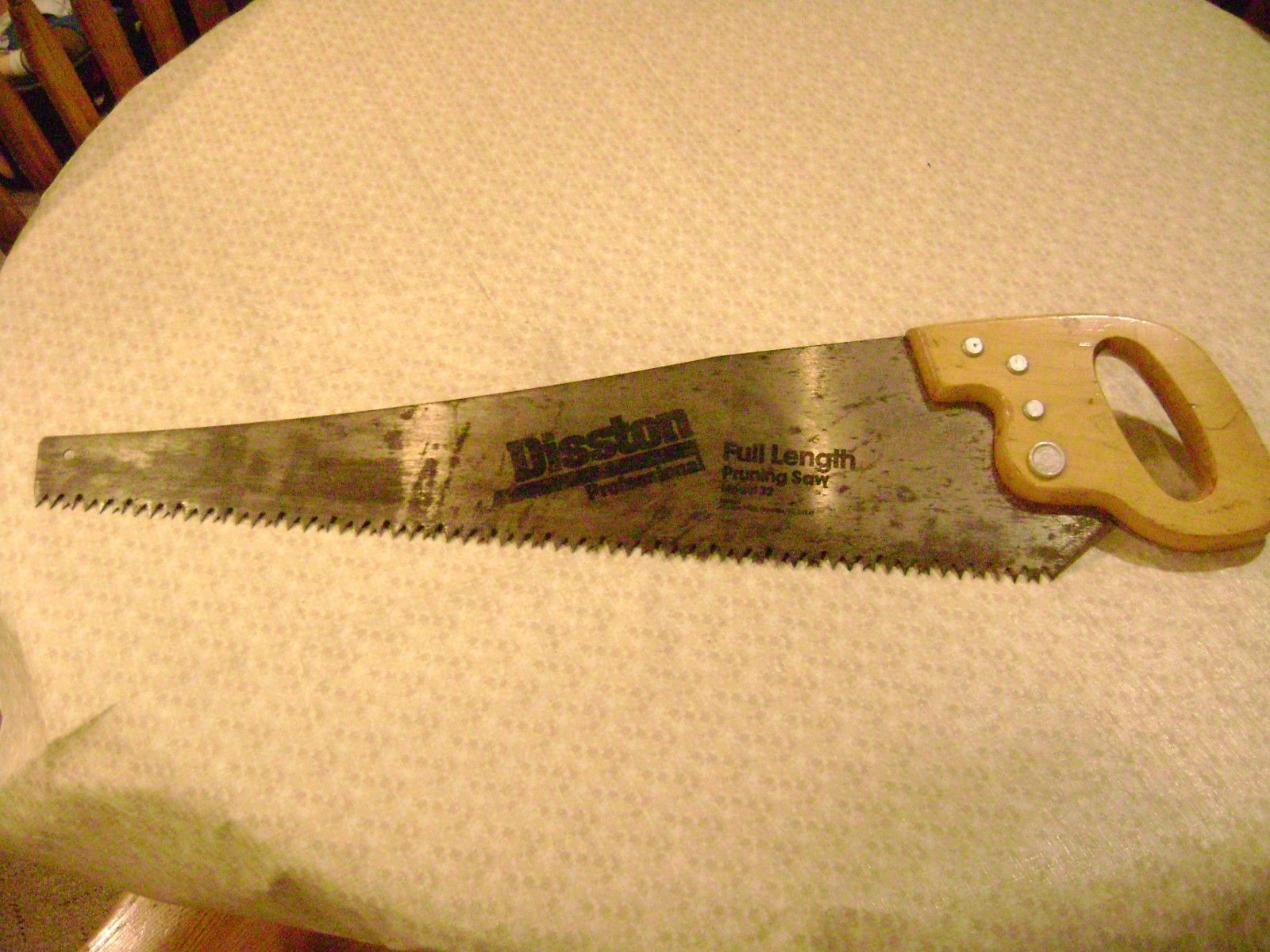 Disston 24" Pruning Lumberman Saw Model 32 Professional -- Antique ...