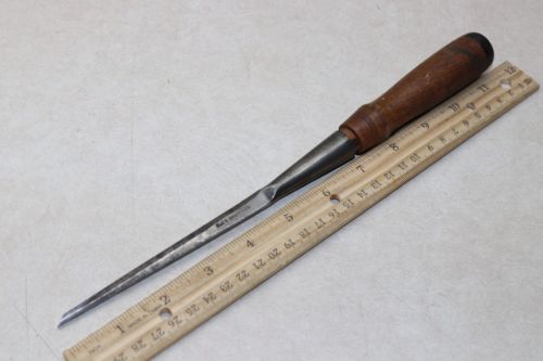 OLD WOOD CARVING TOOLS VINTAGE BUCK BROTHERS 1/8" MORTISING SOCKET ...
