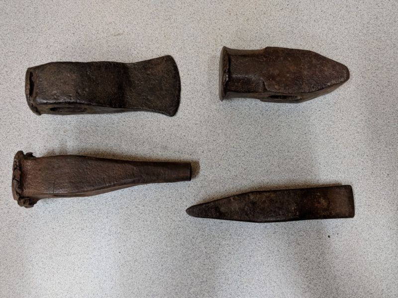 Vintage lot 4 Small Hammer Head,Cross Peen,Drift Punch,Blacksmith ...