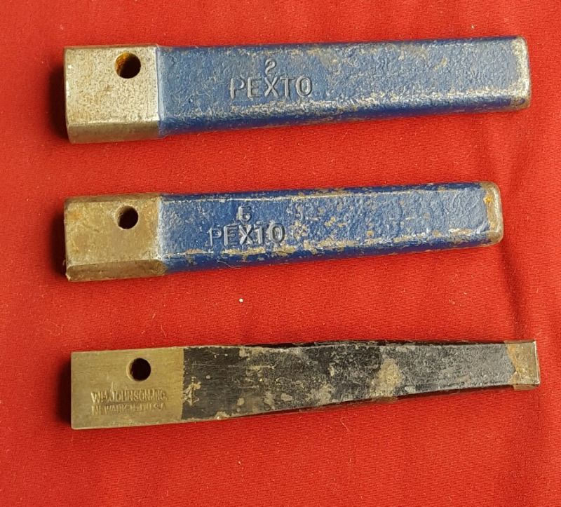 Vintage 3 RIVET SET - SETTING TOOL Lot -Tinsmith, Sheet Metal ...