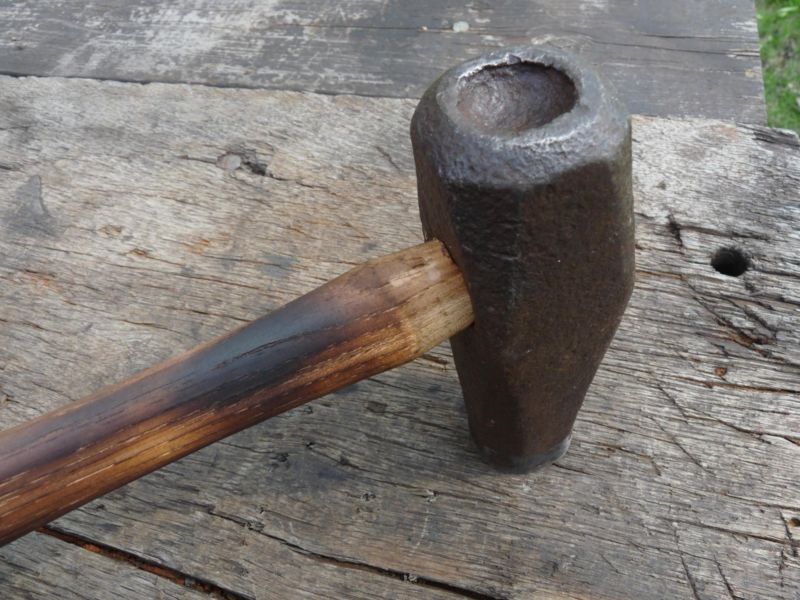 Vintage Blacksmith/Anvil/Forge 3/4" Rivet Set Hammer -- Antique Price ...