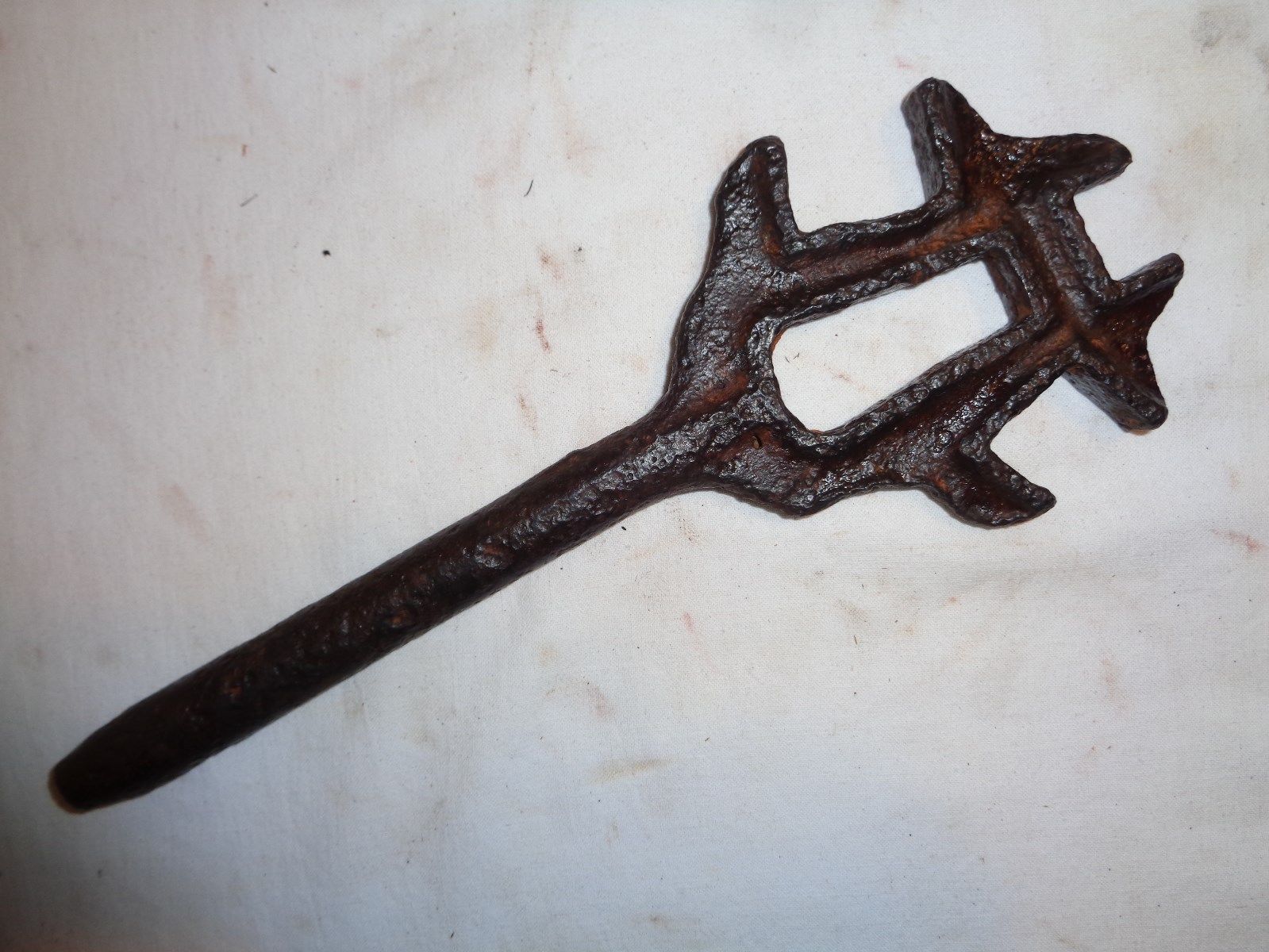 Antique WAGON WRENCH with HITCH PIN~Farm Tool -- Antique Price Guide ...