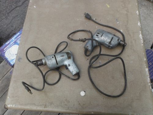 2 VINTAGE ELECTRIC DRILLS -- Antique Price Guide Details Page
