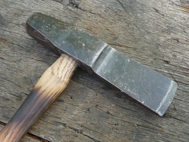 Vintage WARREN Blacksmith/Anvil/Forge 1 1/2" Hot Cut Off Hammer ...