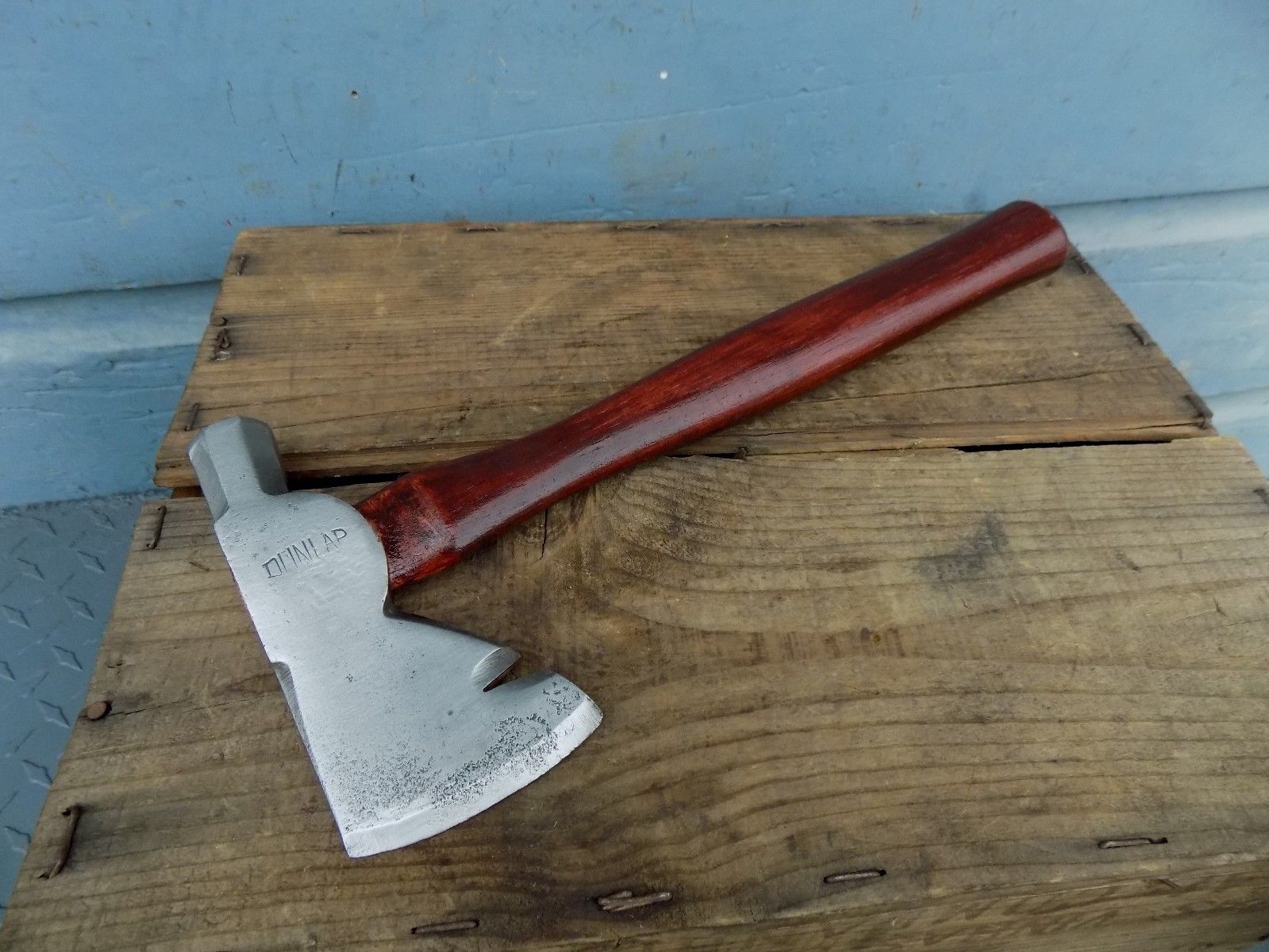 Vintage DUNLAP 24 Oz. Carpenter''s Octagonal Poled Half Hatchet,With ...