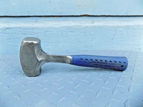 Vtg.Estwing 3 Lbs Linemans Double Faced Drilling Hammer Nylon Grip Made ...