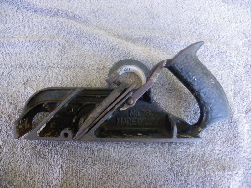 Vintage Stanley Rabbit Plane No. 78 USA -- Antique Price Guide Details Page