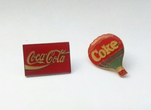 Lot Coca Cola And Coke Hot Air Balloon Pin Vintage Antique Price