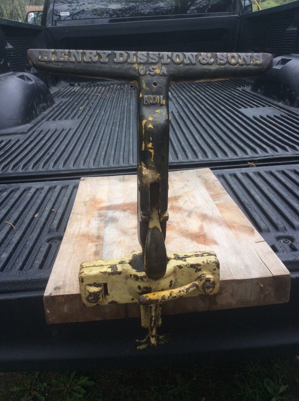 HENRY DISSTON & SONS NO.1 saw vise disston saw -- Antique Price Guide ...