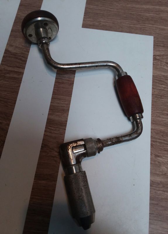 vintage brace and bit hand drill -- Antique Price Guide Details Page