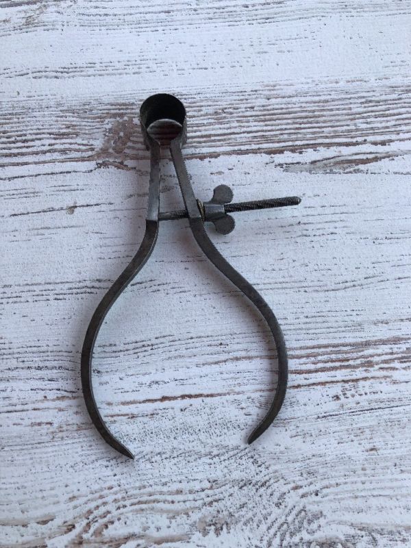 Exceptional 6" Overall Length Blacksmith-made Caliper- Fine Condition ...