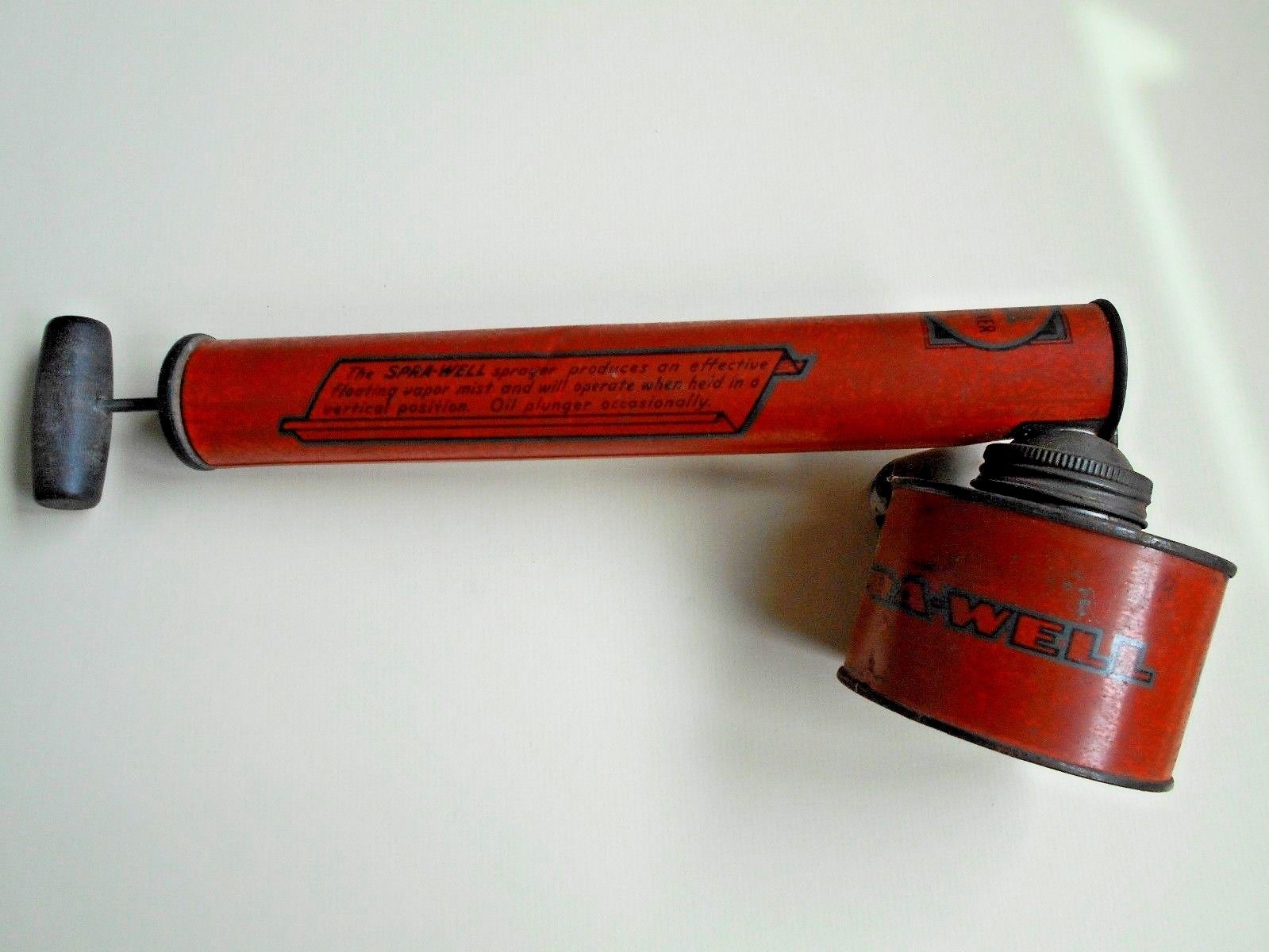 Vintage Spray-Well hand pump insect sprayer w/original Woolworth ...