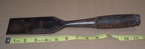 antique d.r. barton 2" framing timber socket chisel 13 1/2 " length ...