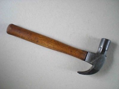 Vintage STANLEY BELL SYSTEM Claw Hammer with Wood Handle -- Antique ...