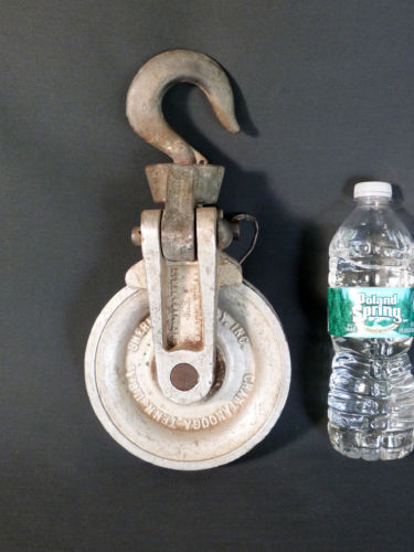 SHERMAN REILLY ALUMINUM SNATCH BLOCK Pulley -- Antique Price Guide ...