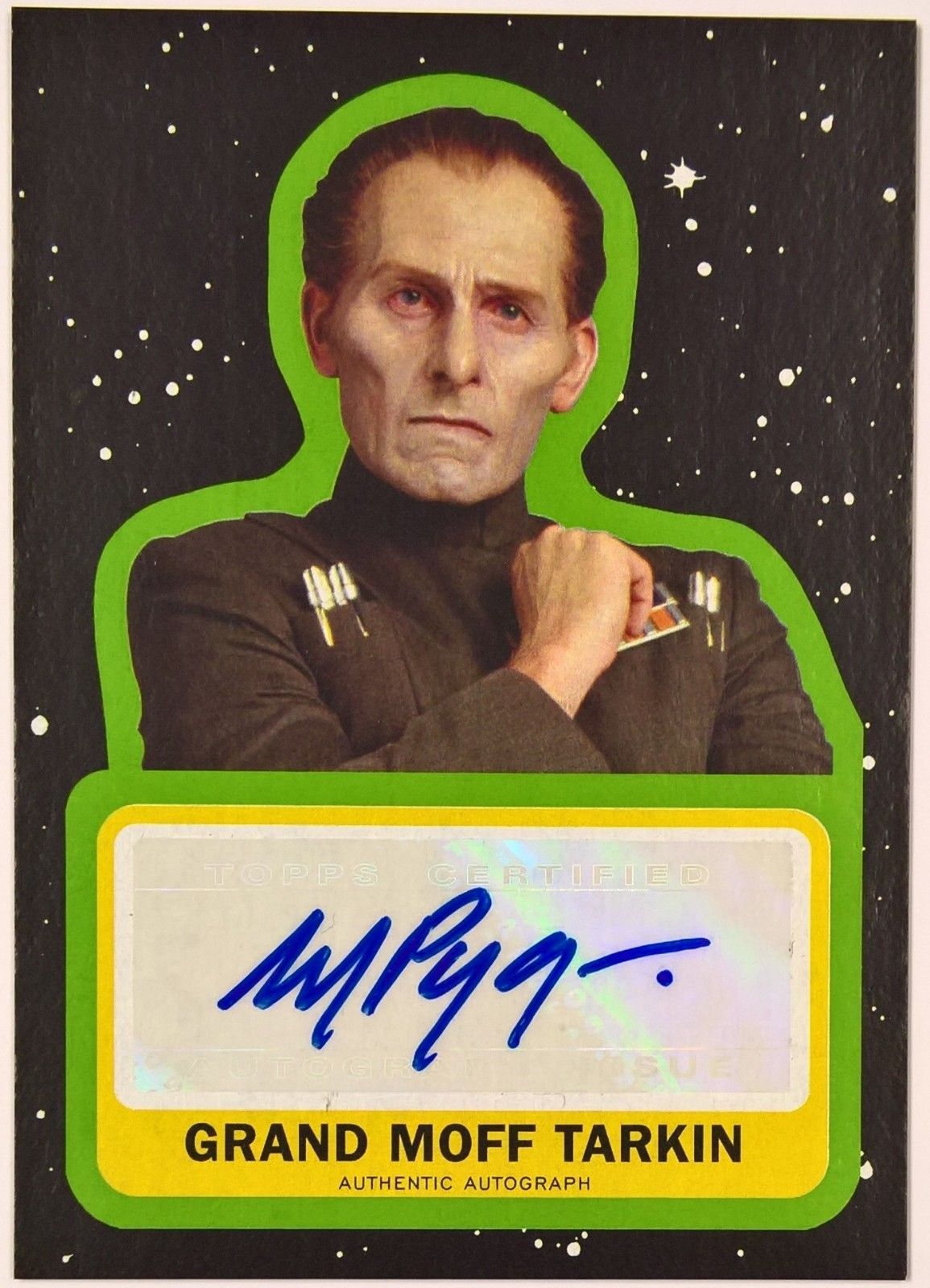 2017 Star Wars Journey to the Last Jedi Auto Wayne Pygram Grand Moff ...