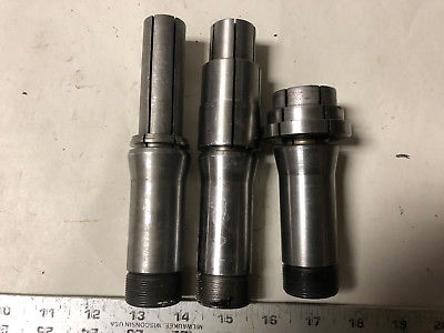 MACHINIST South Bend Atlas LATHE MILL Lot of Expanding 5 C 5C Collets ...