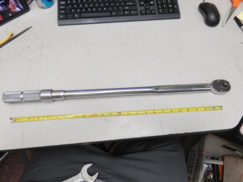 PROTO USA 5449 1/2" DRIVE 26" RATCHET WRENCH MECHANIC''S TOOL VERY NICE ...