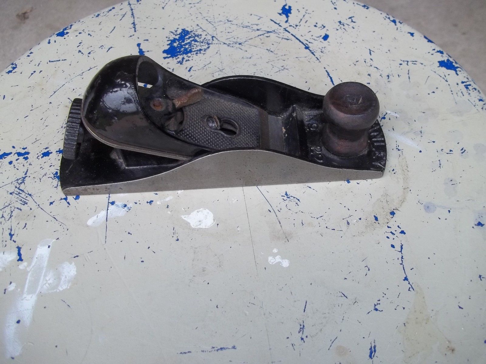 VINTAGE STANLEY MODEL 220 WOOD HAND PLANE PLANER 7 INCH -- Antique ...