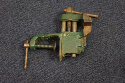 VINTAGE 2" JAW VISE TABLE MOUNT.Jewelers Gunsmith Hobby Clamp On Vice ...