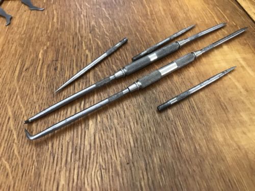 Antique Vintage Starrett Scribe Tool Lot - Refurbish Or Repair ...