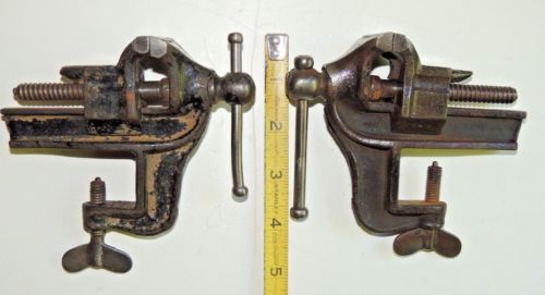 Vintage Small Mini Bench Clamp Vises -- Antique Price Guide Details Page