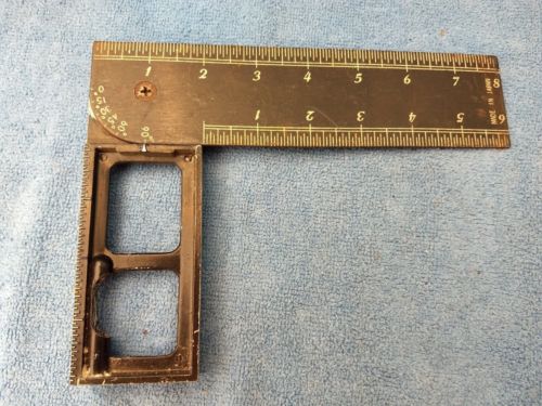 OLD Vtg 8" Protractor Square Woodworkers Tool -- Antique Price Guide ...