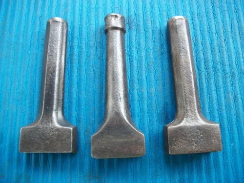 3 Vintage Blacksmith Metal Working Hand Groover Seaming Tinsmith Tool ...
