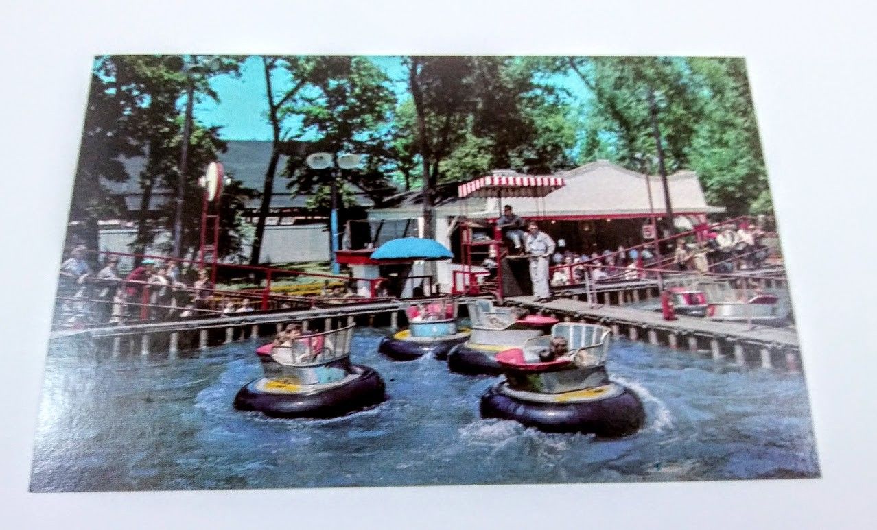 Water Bug~Chicago Riverview Amusement Park~Teich~Chrome~mint ...