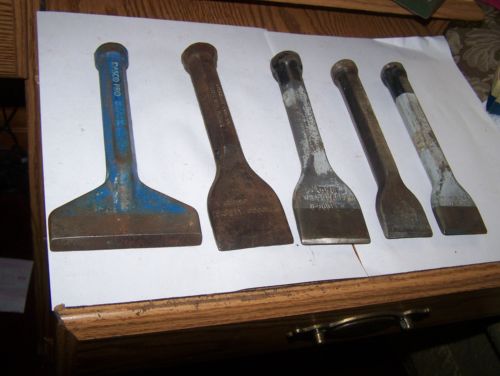 VINTAGE STONE MASON CHISEL BLACKSMITH COLD CHISEL GOLDBLATT DASCO PRO 5 ...
