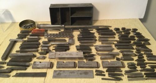 Machinist Metal Cutting Bits - Toolmaker Tool Lathe Mill Cutters Lot ...