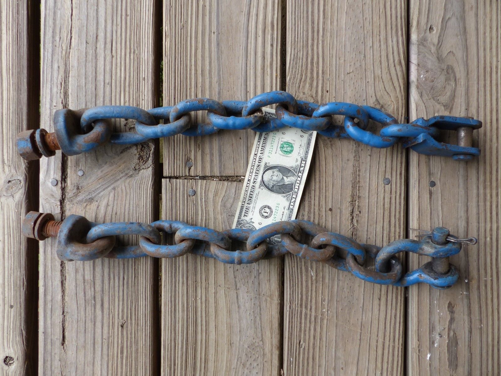 antique farm tractor ford sway stablizer chains 3 point hitch ...