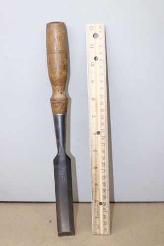 Old Wood tools VINTAGE 1" BUCK BROTHERS BEVEL EDGE SOCKET CHISEL ...