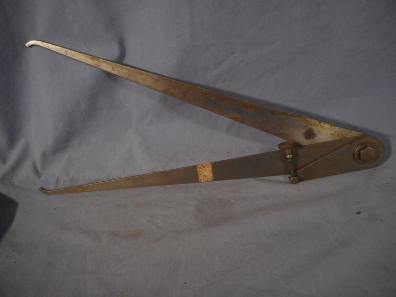 Vintage The Lufkin Rule Co Adjusting Locking Caliper Divider 16-3/4 ...